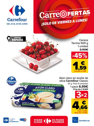 Folleto Carrefour en Santander del 20/6 - Catálogo y ofertas