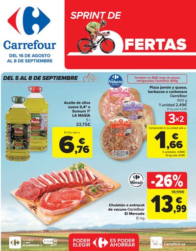 Folleto Carrefour Santander ⏵ Catálogo Carrefour del 19/8 hasta el 19/9