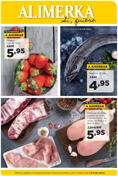 Folleto Alimerka León ⏵ del 6/3 hasta el 9/3